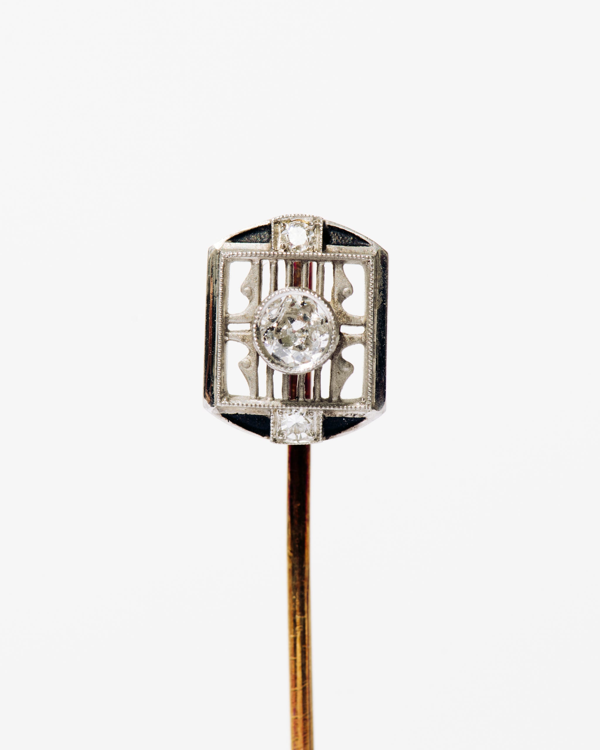 Art Deco Diamond Stick Pin